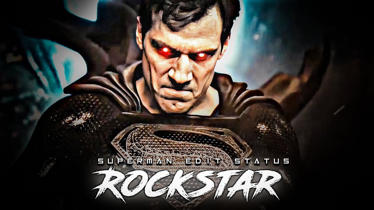 Rockstar Ft.Superman Edit | Superman X Rockstar Edits Status | Superman ...