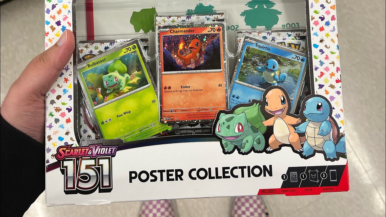 Pokémon 151 Reprint CONFIRMED! Opening Poster Collections! - YouTube