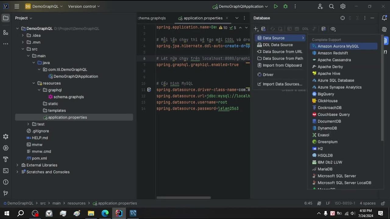Demo nhanh GraphQL với Spring Boot, MySQL - YouTube