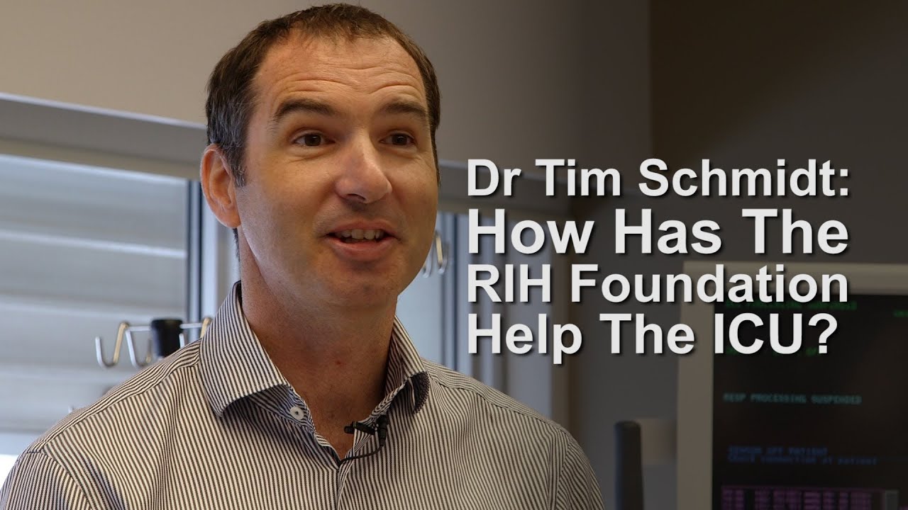 How Has The RIH Foundation Helped with the ICU at RIH? - Dr. Tim ...