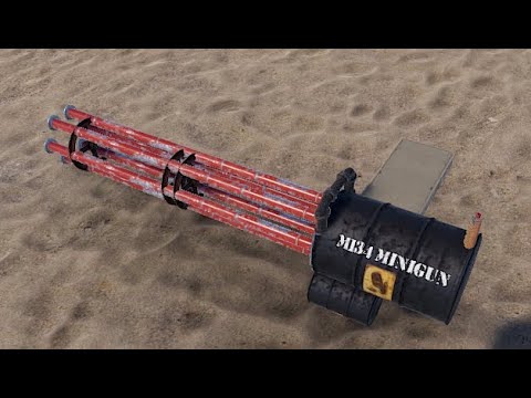Minigun in Rust - YouTube
