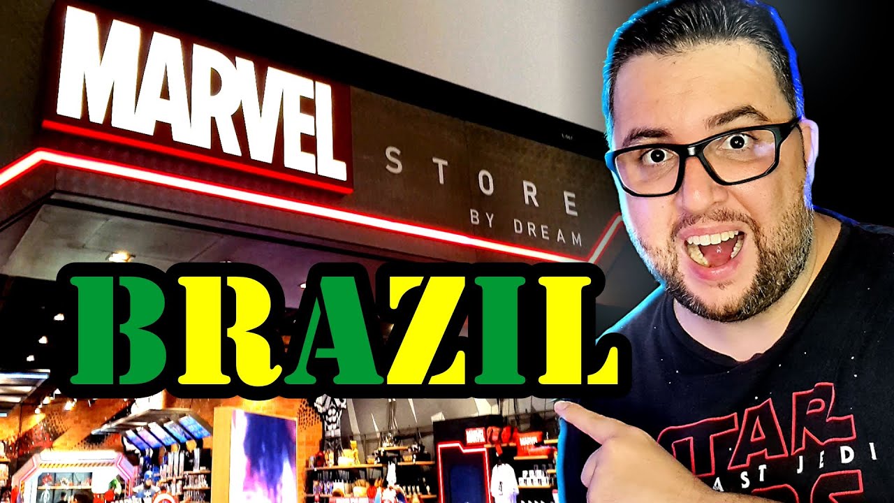 Loja da Marvel no Brasil, a primeira da América Latina! #Marvel - YouTube