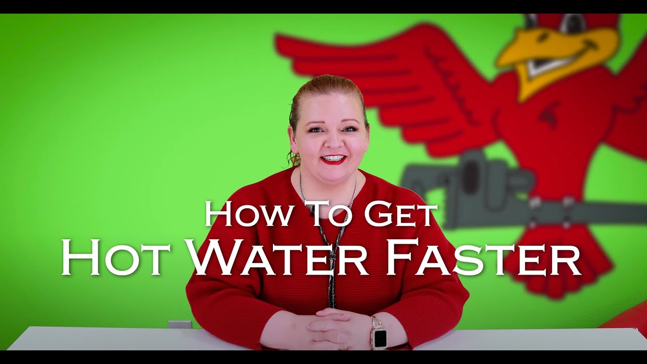 How to get hot water faster - YouTube