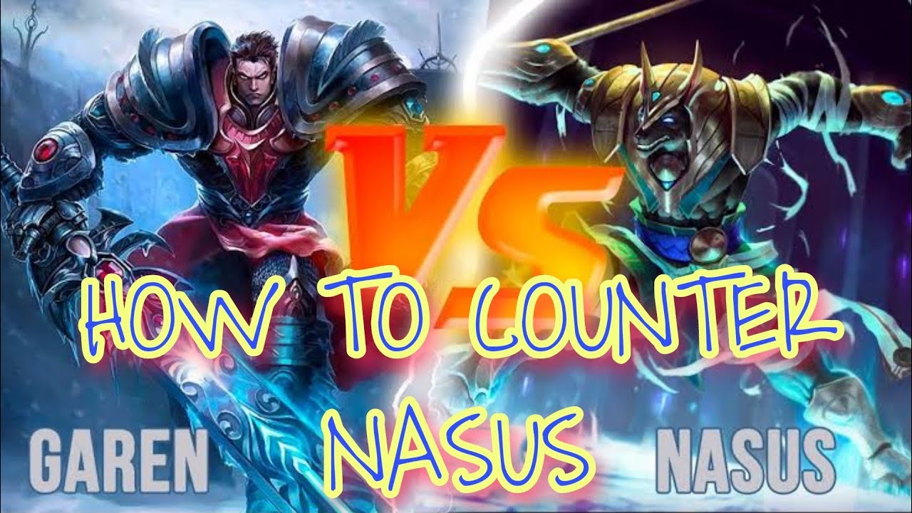 WILDRIFT - GAREN HOW TO COUNTER NASUS - YouTube