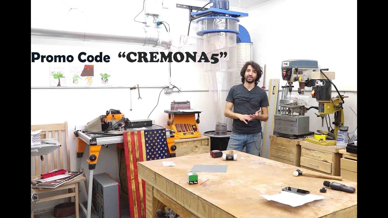 Matt Cremona & Clear Vue - Dust Collection Install /Comparison Segment ...