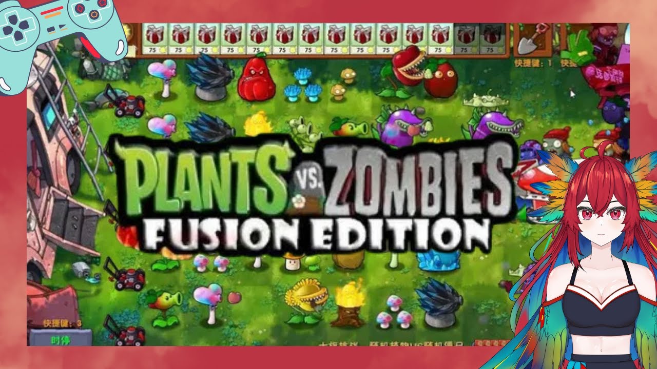 Plant vs zombie 】 Fusion part 6 (casual) || Odesyy moga bisa menang ...