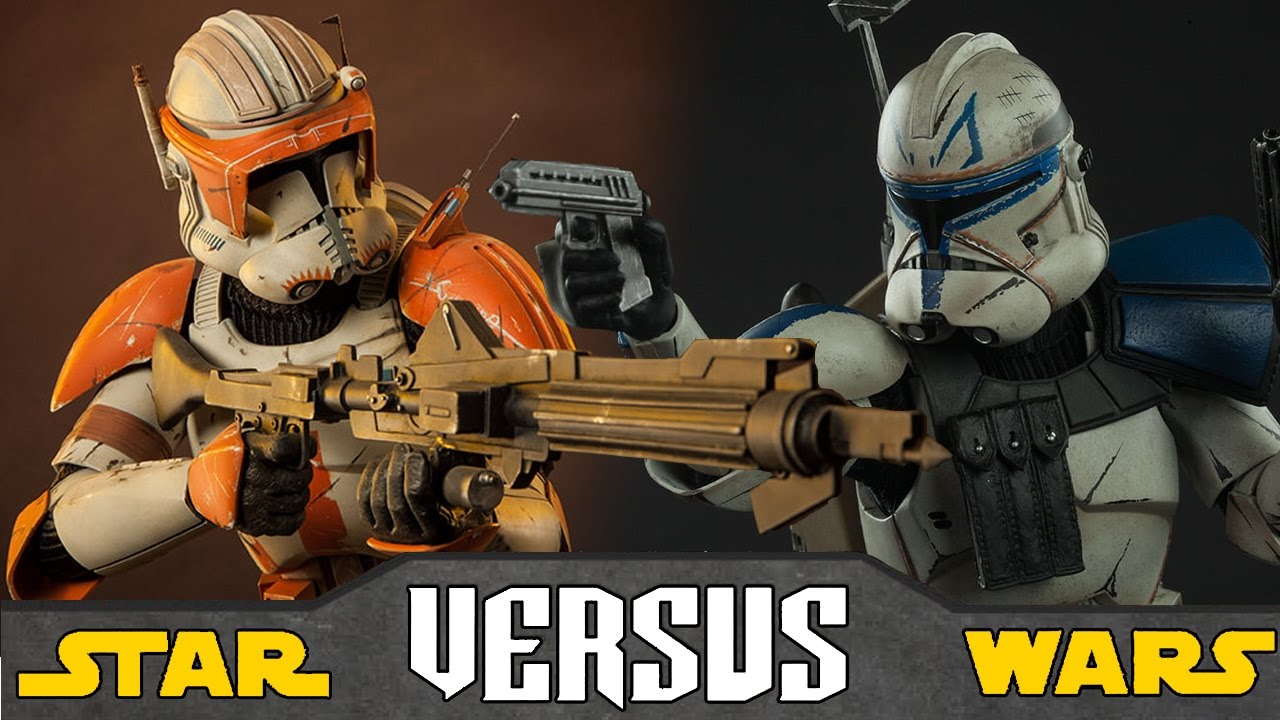 Capitán REX vs Comandante CODY - Star Wars Versus - YouTube