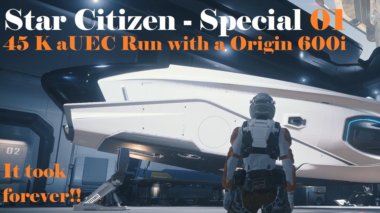 Star Citizen - SPECIAL UDM Package Delivery with Origin 600i - YouTube