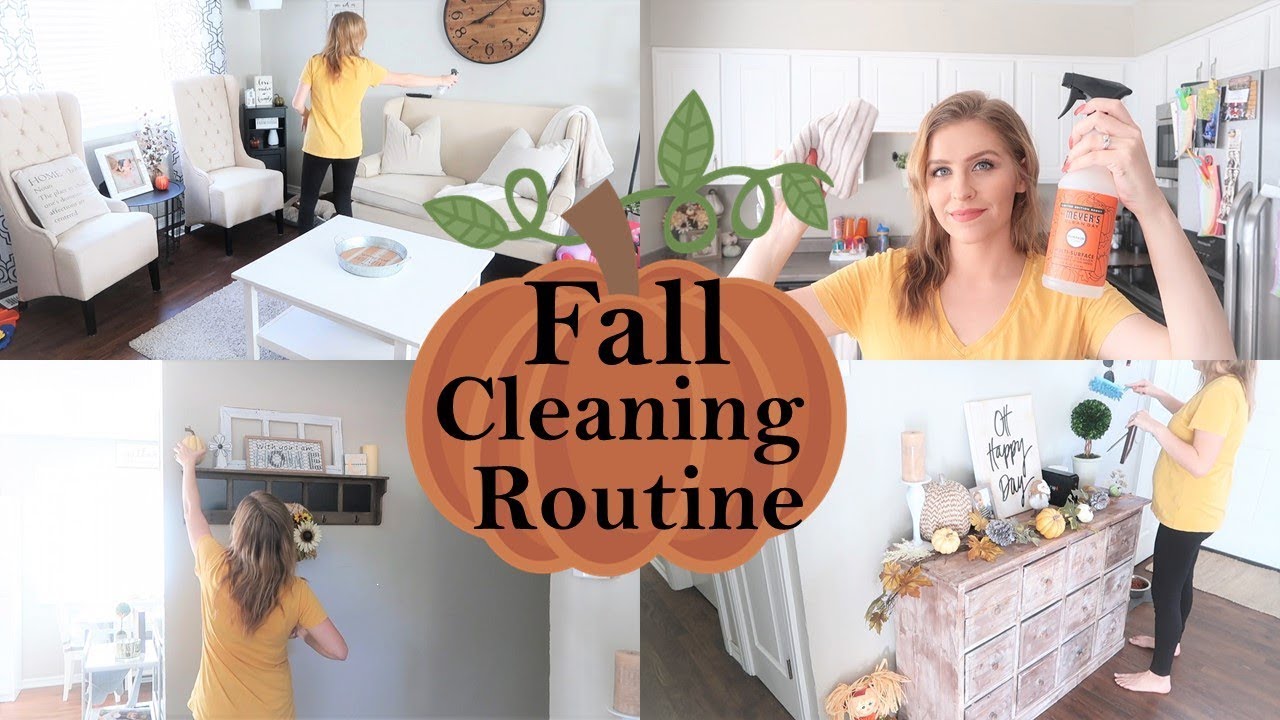 FALL CLEANING ROUTINE 2018 ll FALL CLEAN WITH ME ll EXTREME CLEANING ...