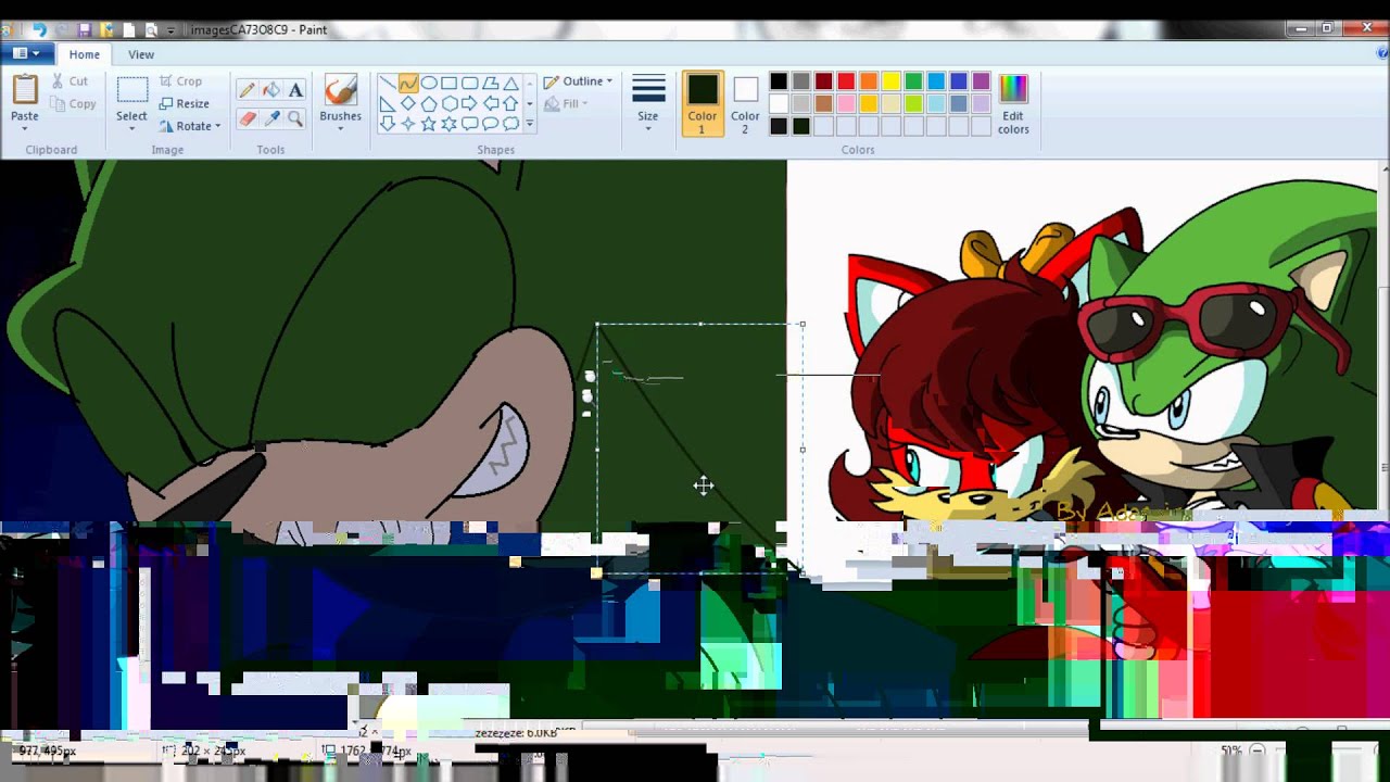 re colour knuckles to scourge - YouTube