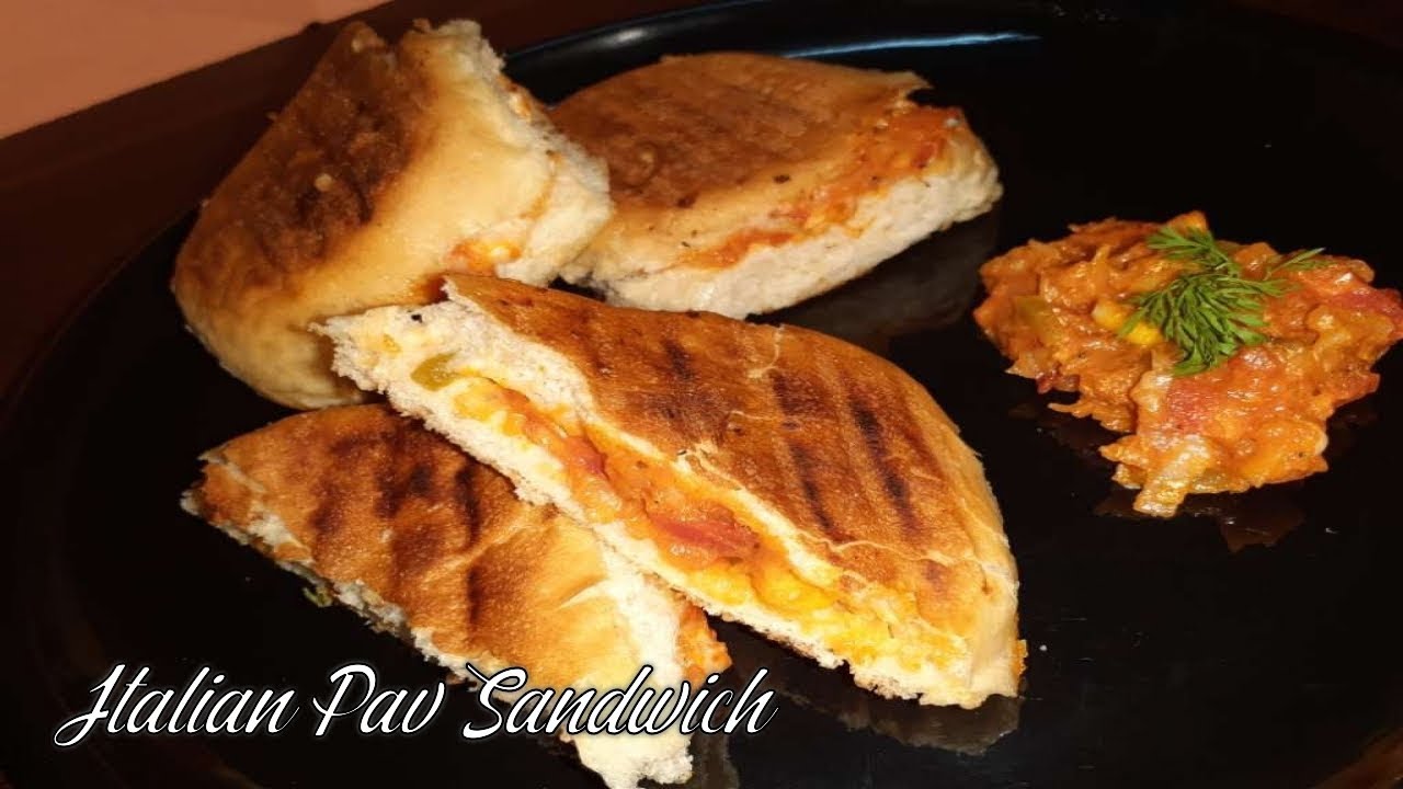 ITALIAN PAV SANDWICH RECIPE | LEFTOVER PAV RECIPE | AARTI'S KITCHEN ...