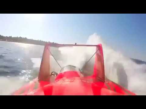 320 Km hızla kaza yapan yarış teknesi!   Hapşuu اجدد لانش بحر