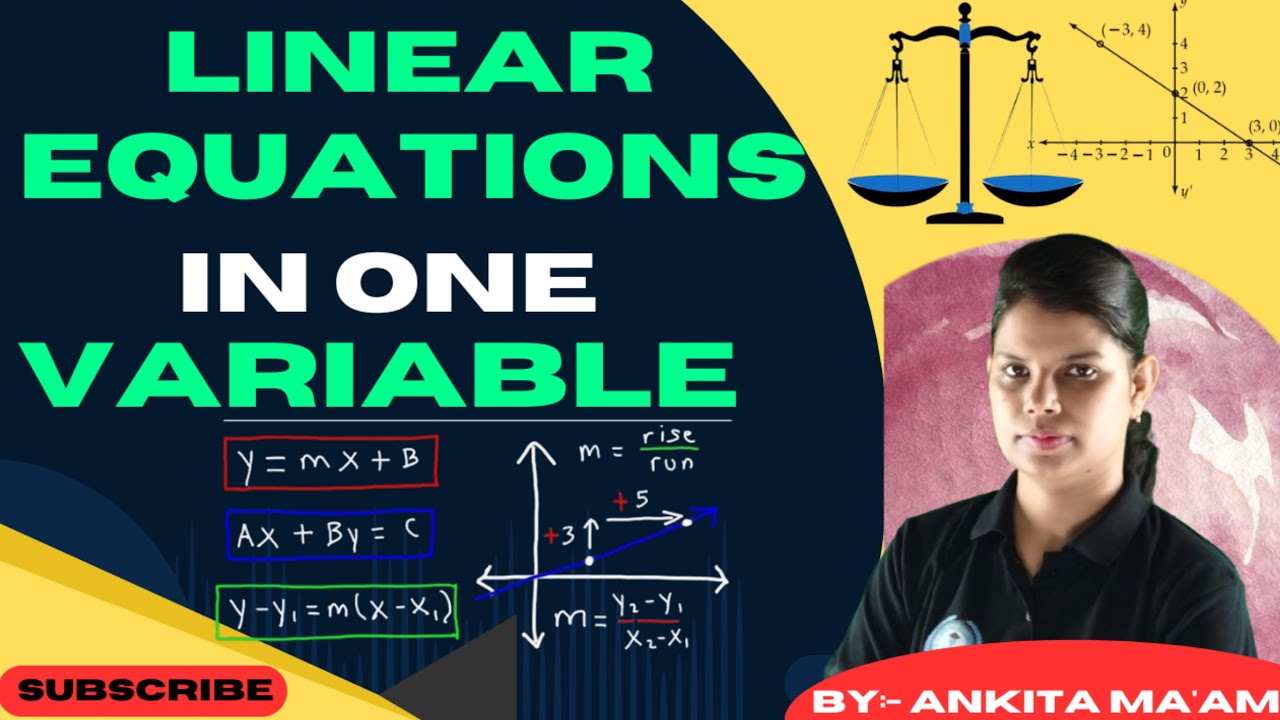 Linear Equations In One Variable in One Shot ! Maths - YouTube
