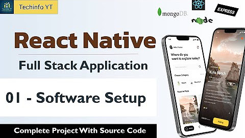 React Native Fullstack App | React Native Project | Mern Stack - YouTube