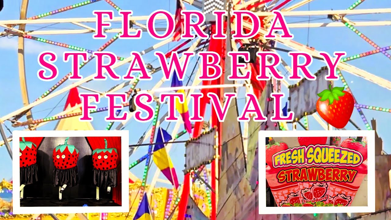 Opening Day of the Strawberry Festival 2025 in Plant City, Florida ...