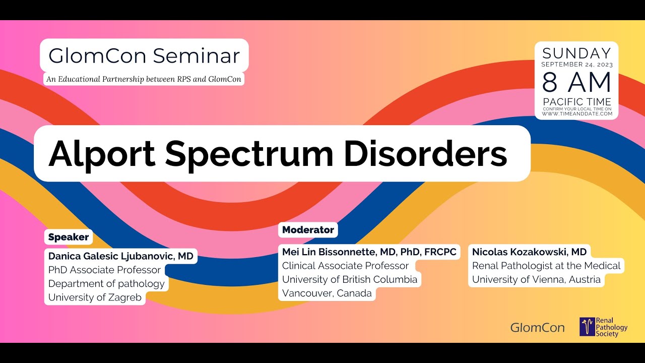 Alport Spectrum Disorders - YouTube