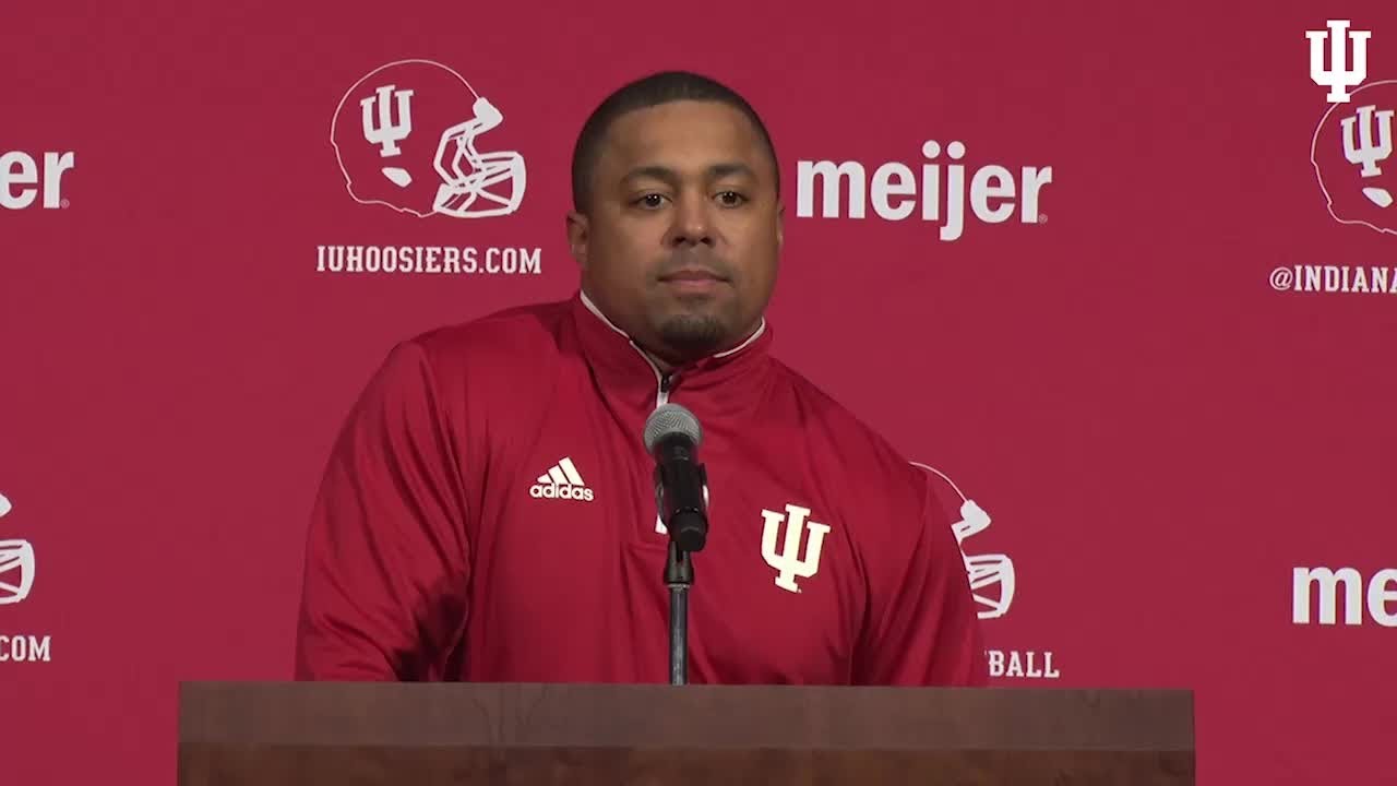 RB Coach Mike Hart - Michigan Week - 11/12/18 - YouTube