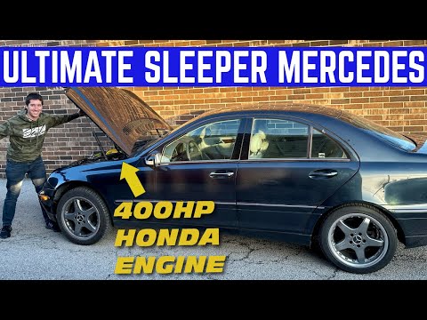 This Turbo Honda SWAPPED Mercedes Is A RIOT To Drive