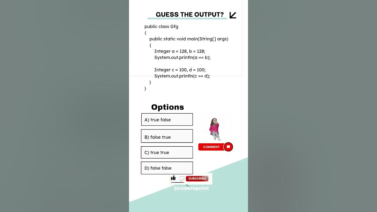 Day 61 Java Mcq Question Java Interview Questions Java Basic Programming Javacoding Java