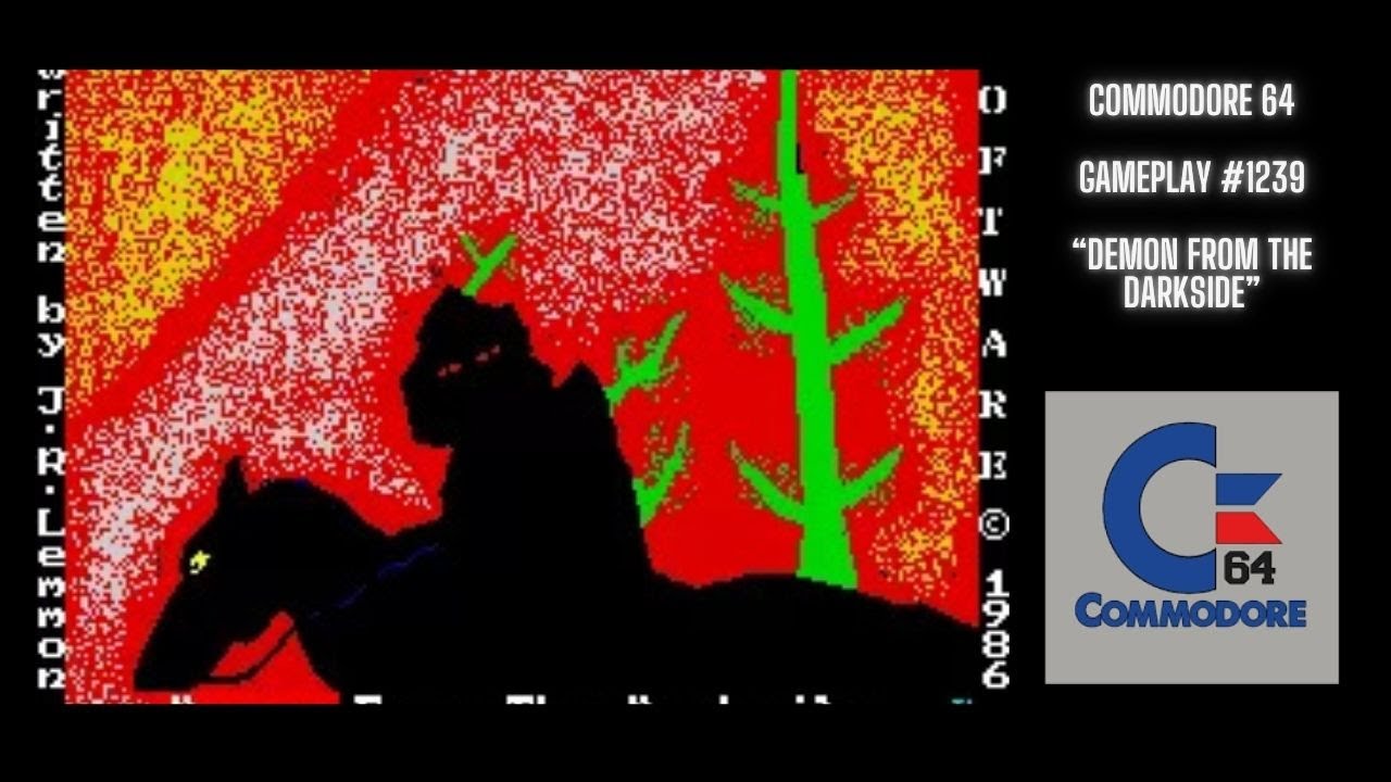 Demon From The Darkside (Commodore 64 / Gameplay #1239) - YouTube