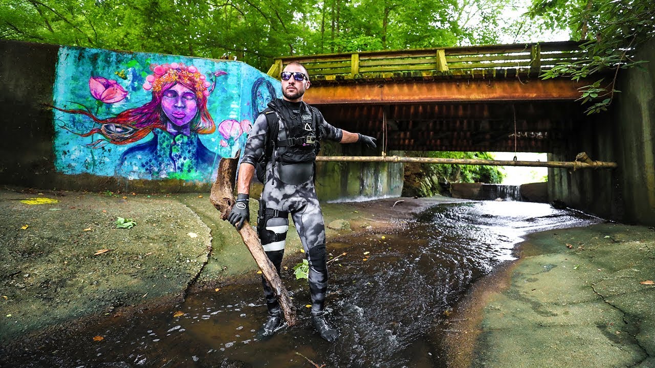 URBAN Treasure Hunting in ATLANTA!! (Homeless Bridge) | Jiggin' With ...