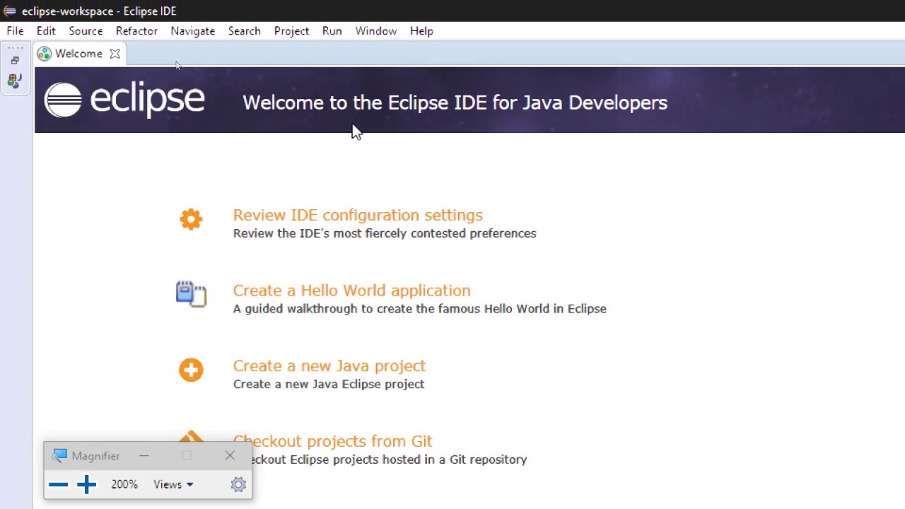 Eclipse New Project Creation - YouTube