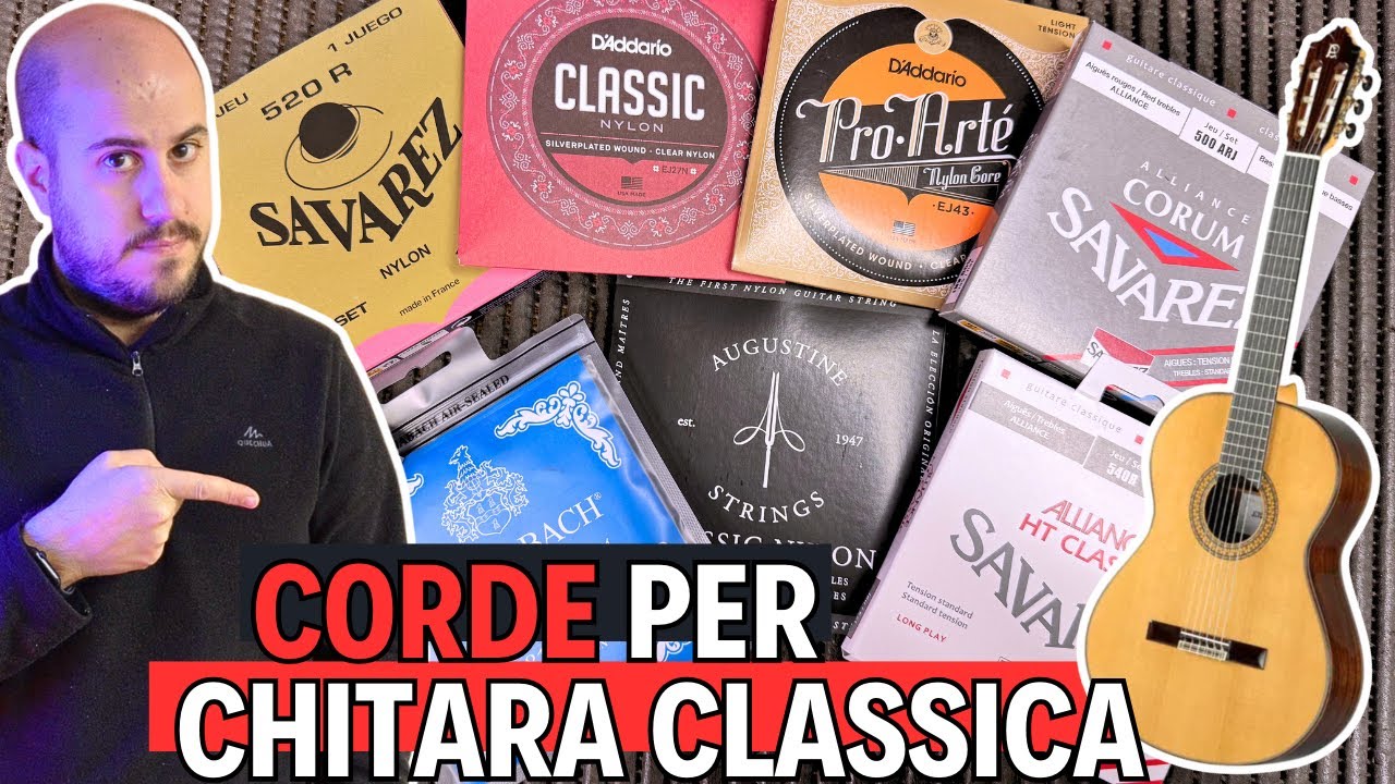 Guida Alle Corde Per Chitarra Classica - StrumentiMusicali.net - YouTube