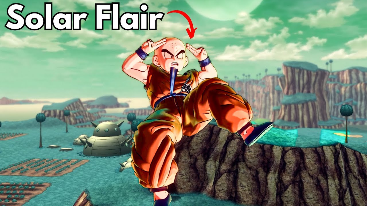Krillin Solar Flare to Dodoria || Dragon Ball Xenoverse 2 - YouTube