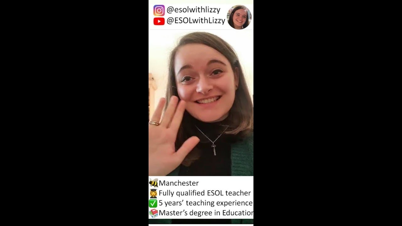 Welcome to ESOL with Lizzy! - YouTube
