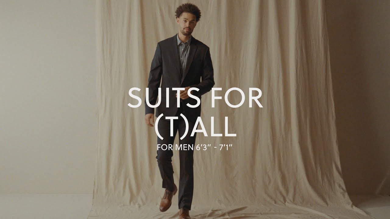 Tall Suits For Men 6'3" to 7'1" | American Tall - YouTube