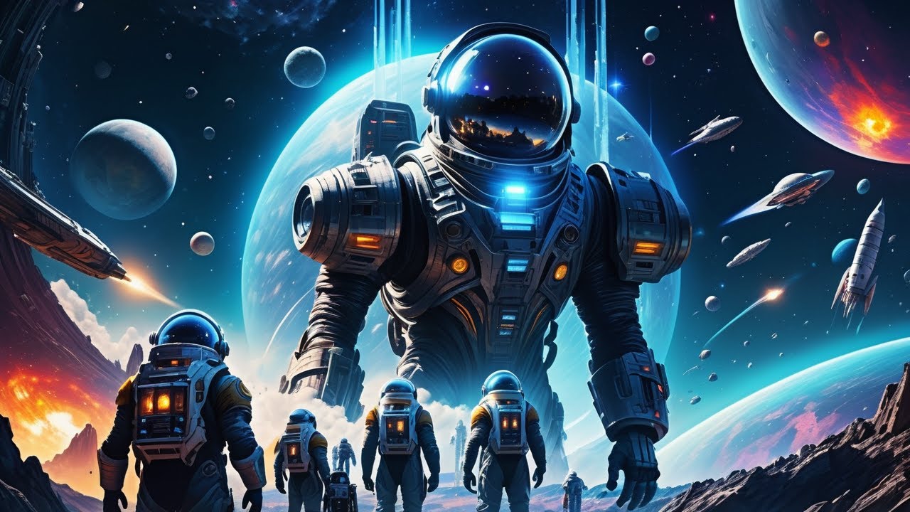 AI Generated Video Animation "We're Going to the Stars" (AI Sci-Fi ...