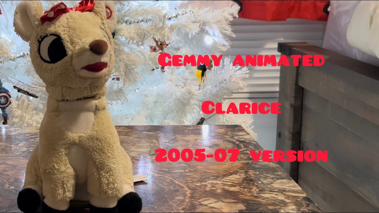 Gemmy animated Clarice 2005-07 version - YouTube