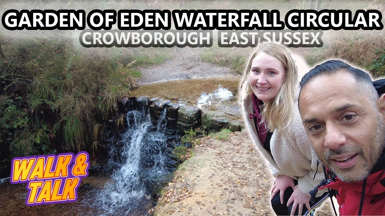 Garden of Eden Waterfall Circular: A Beautiful Sussex Walk - YouTube