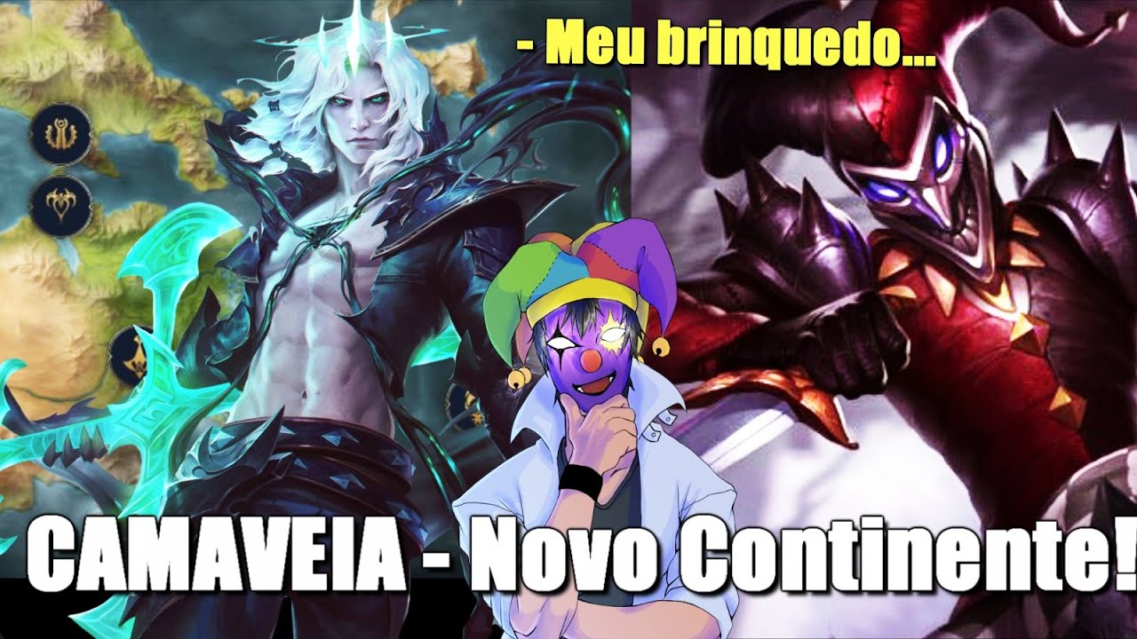 CAMAVEIA(Camavor) A Nova Região e Continente do Mapa! Novas Raças e ...