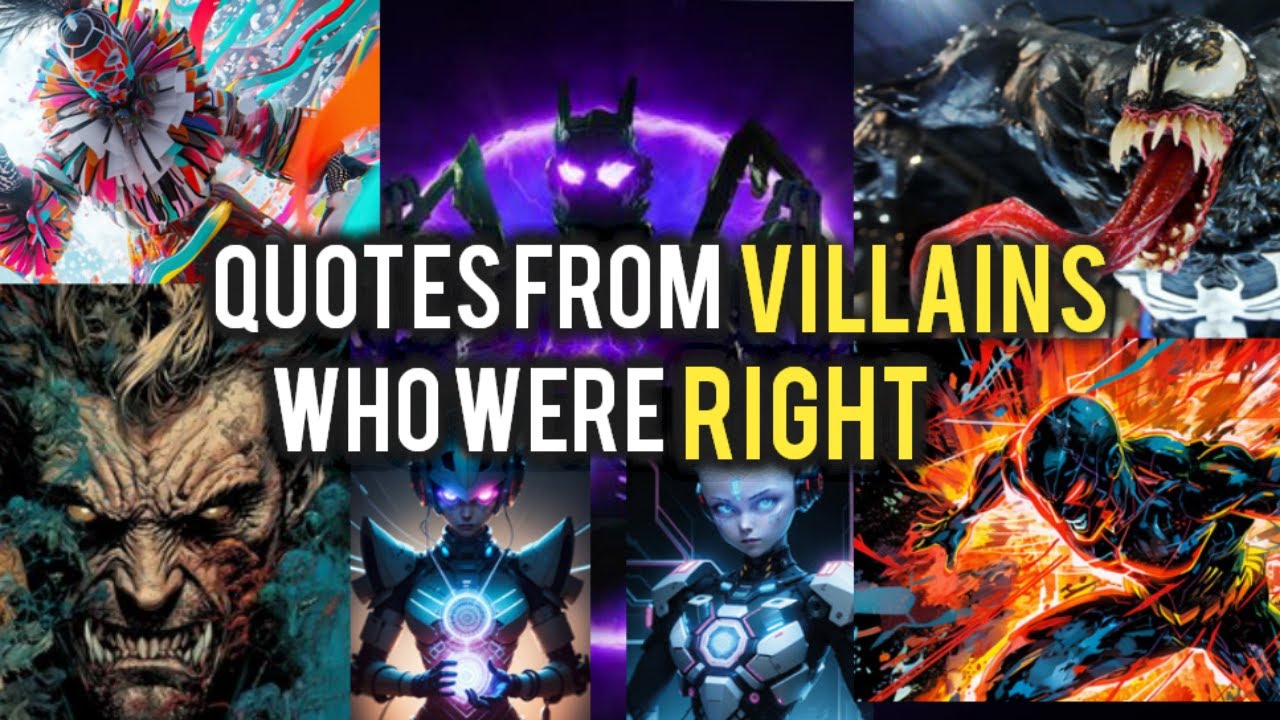 The Greatest Villain Motivational Quotes (Part 1) | @InspiratHub - YouTube