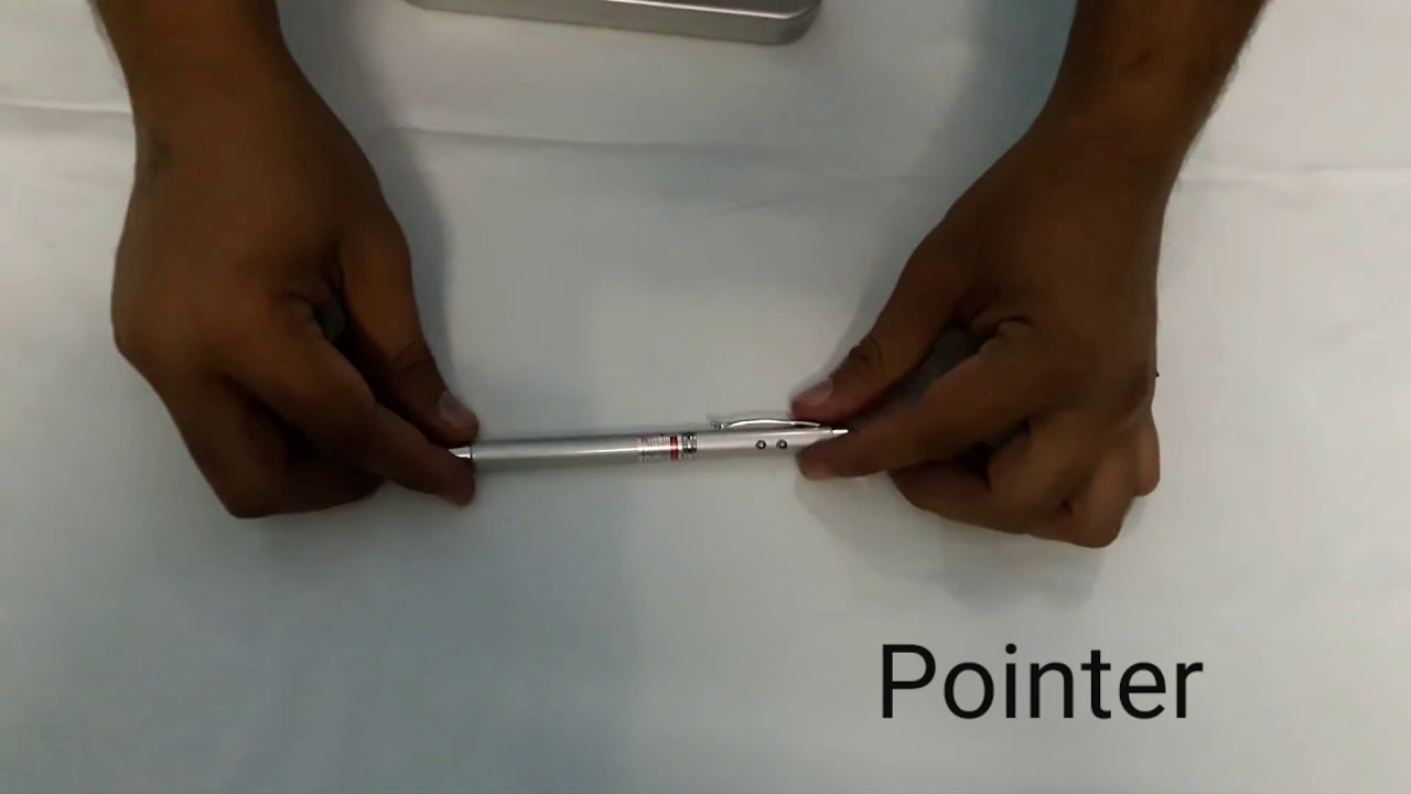 5 in 1 Multipurpose pen - YouTube