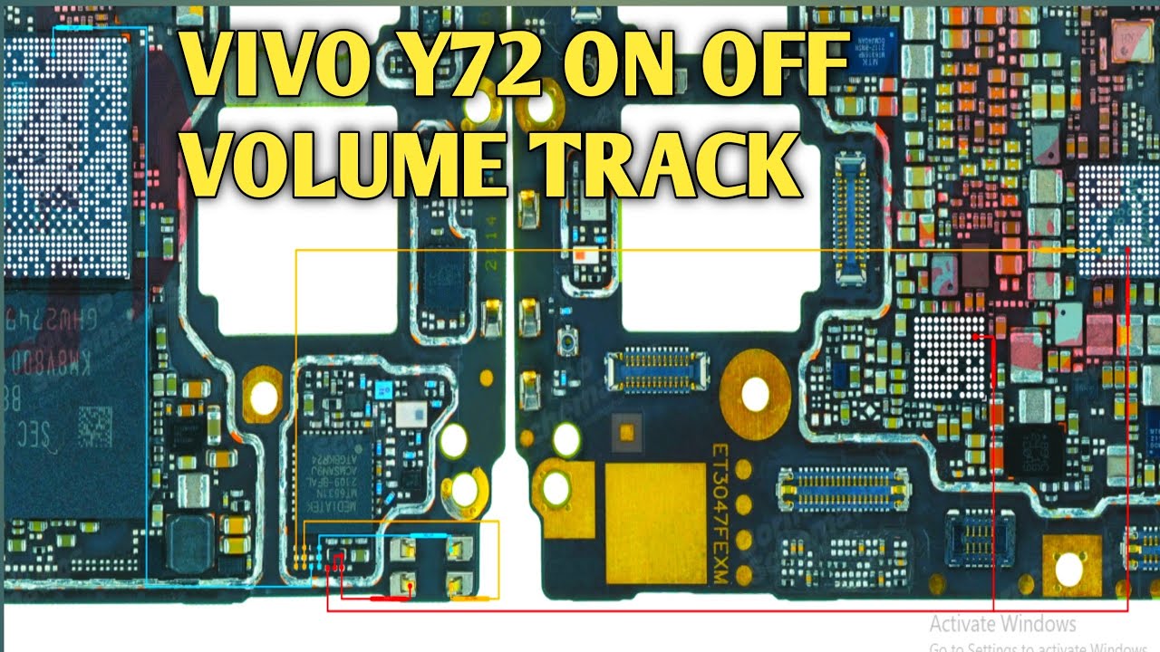 Vivo y72 5G on off volume plus minus track solution// - YouTube
