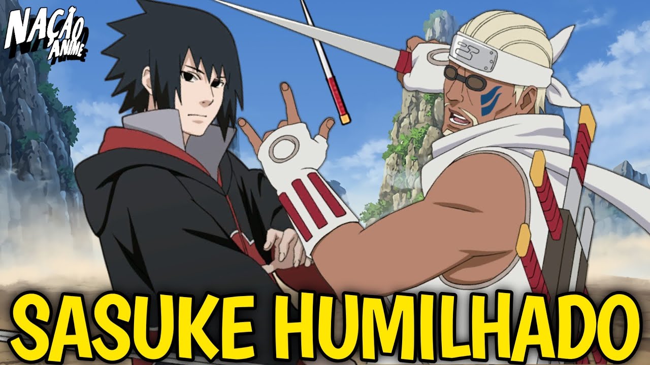 SASUKE VS KILLER BEE: O DIA EM QUE SASUKE FOI HUMILHADO #sasuke #naruto ...