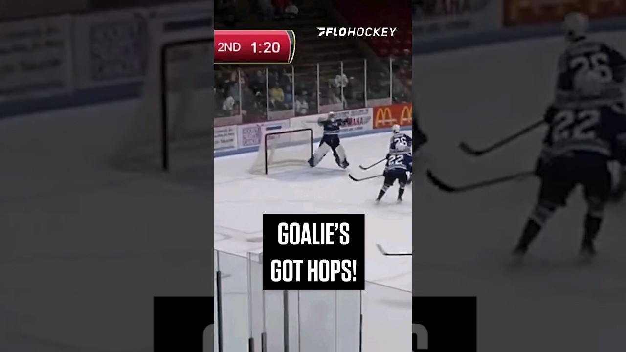 Lincoln Stars #goalie Yan Shostak showed off his hops on the night one ...