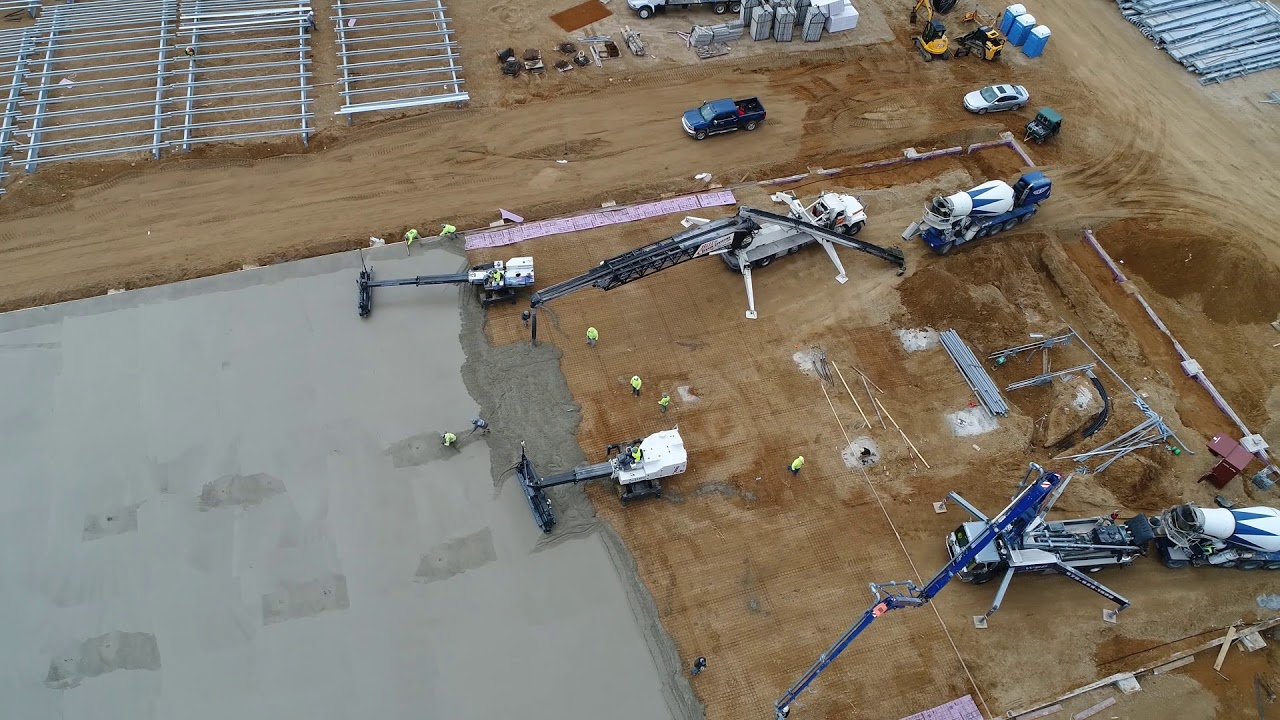 Milis Flatwork Poultry Facility for DayBreak Foods - YouTube