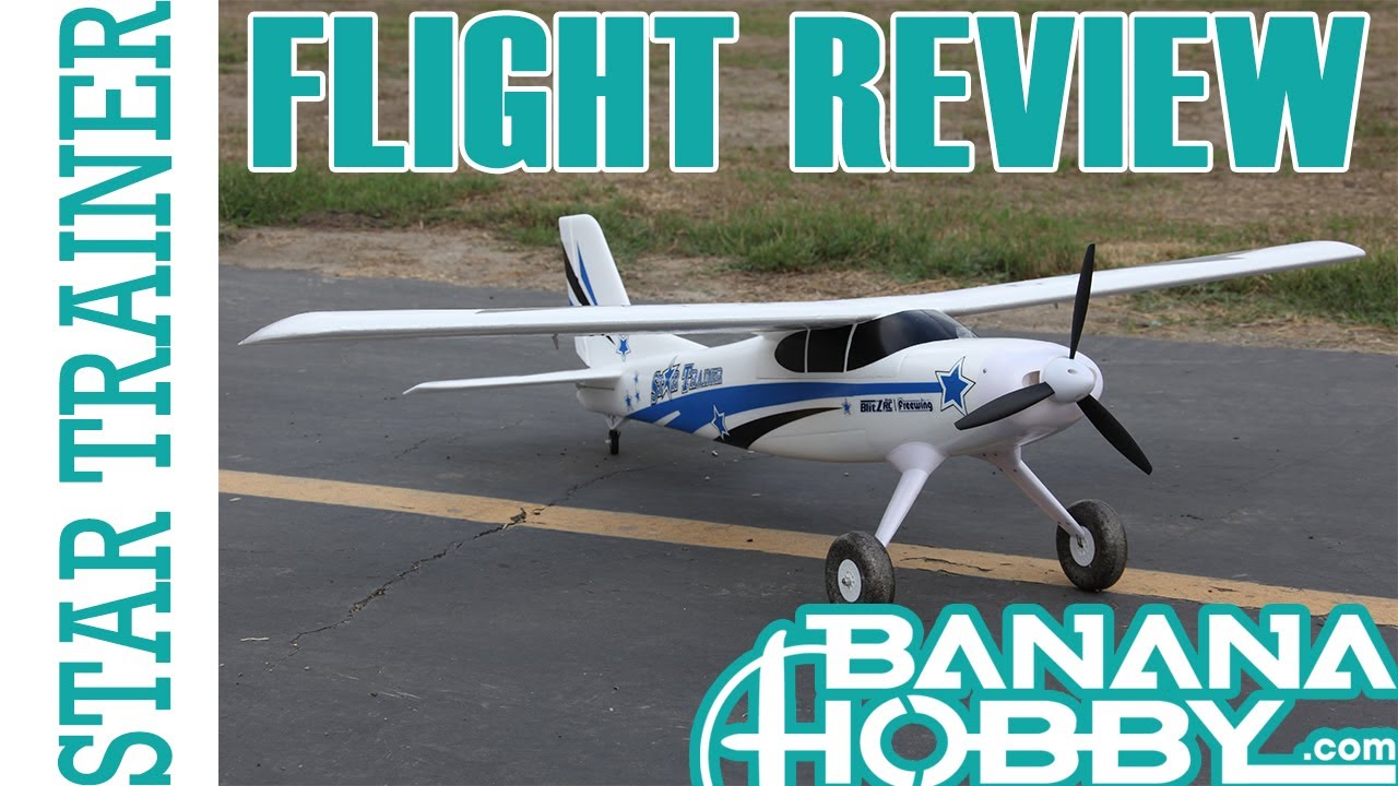 Star Trainer BlitzRCworks | Flight Review | Flight Trainer - YouTube