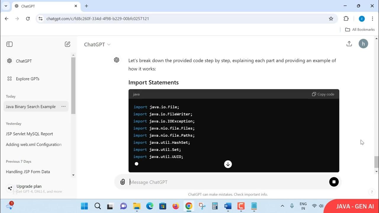 5c Explain piece of source code - YouTube