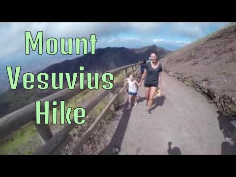 hiking mount vesuvius - YouTube