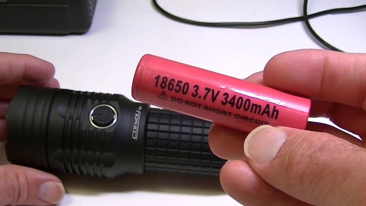 Convoy M3 Flashlight. 4300 lumens! - YouTube