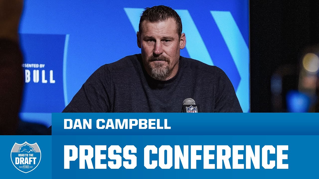 Dan Campbell Press Conference | Feb. 27, 2024 - YouTube