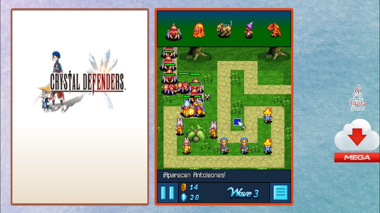 Juegos Java: Crystal Defenders #249 - YouTube