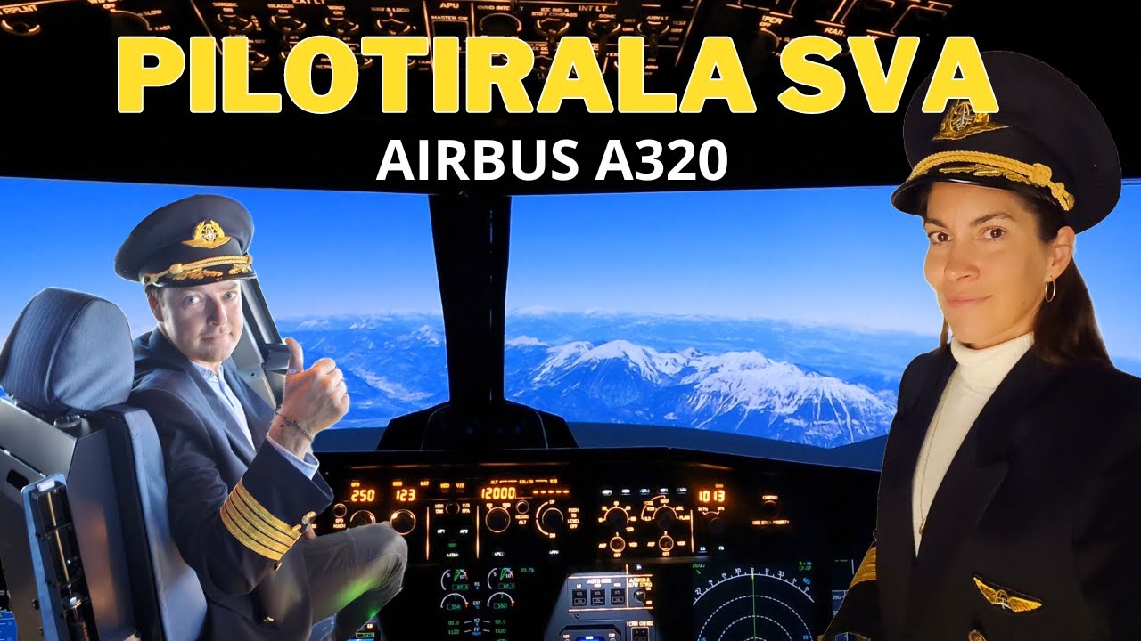 Pilotirala sva Airbus A320 ️ - YouTube