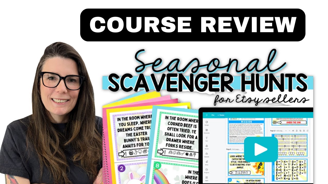 Seasonal Scavenger Hunts Course Review - YouTube
