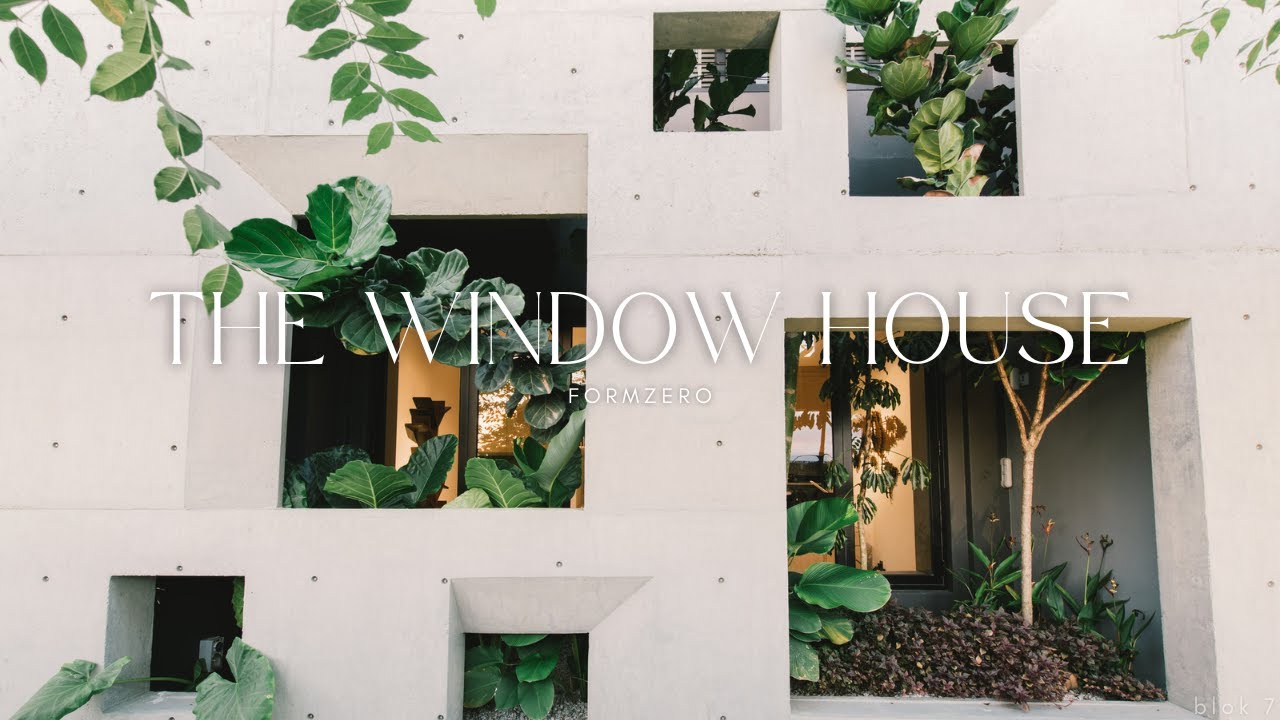 Unique House with Giant Windows! Check Out The Window House Design ...