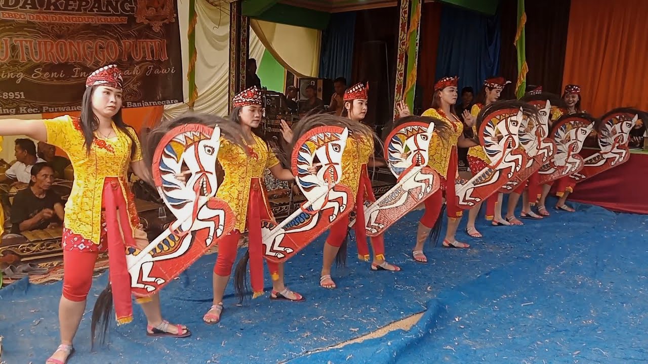 TARI KREASI PUTRI ☯ EBEG WAHYU TURONGGO PUTRI ☯ LIVE DI DESA KENTENG ...